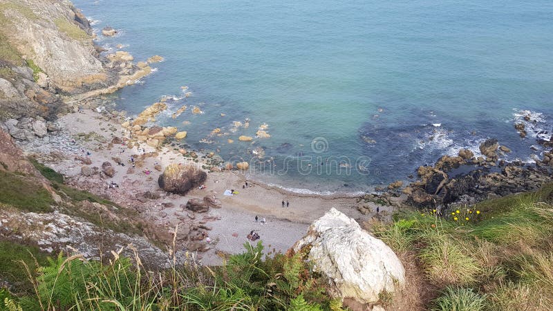 Hidden Beach in Howth Ireland Editorial Photography - Image of ...