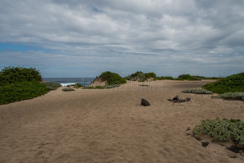 Hidden Beach, Oahu stock image. Image of colorful, dunes - 89469337
