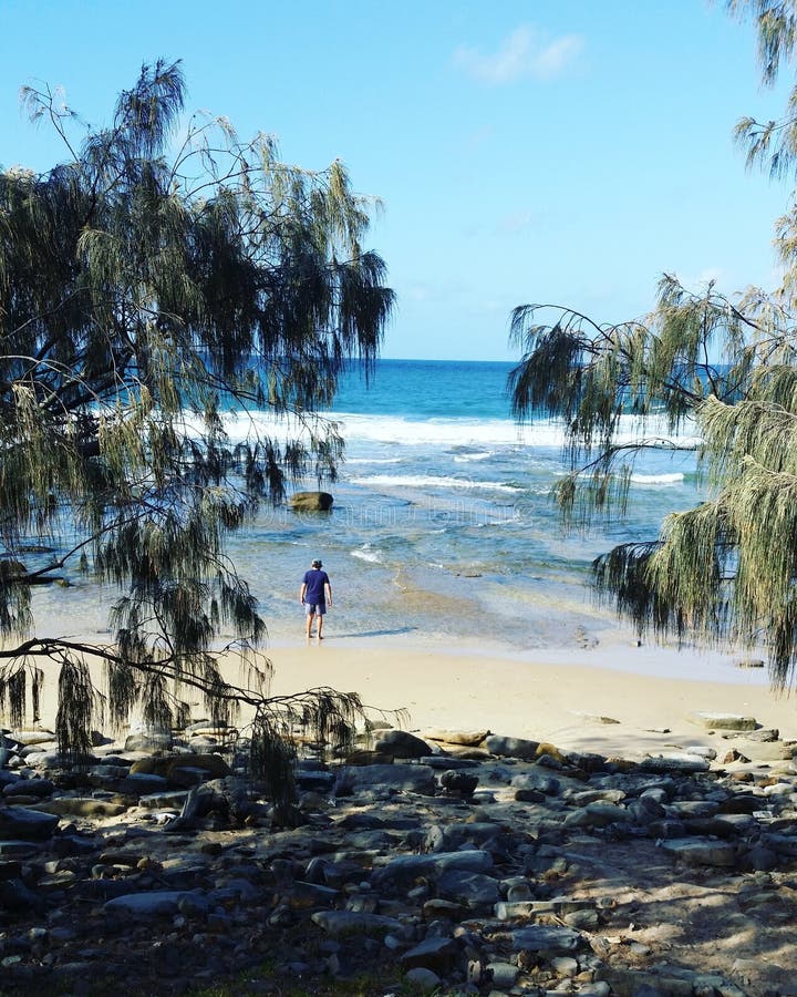 Hidden Beach Spots stock image. Image of landscape, secret - 238087361