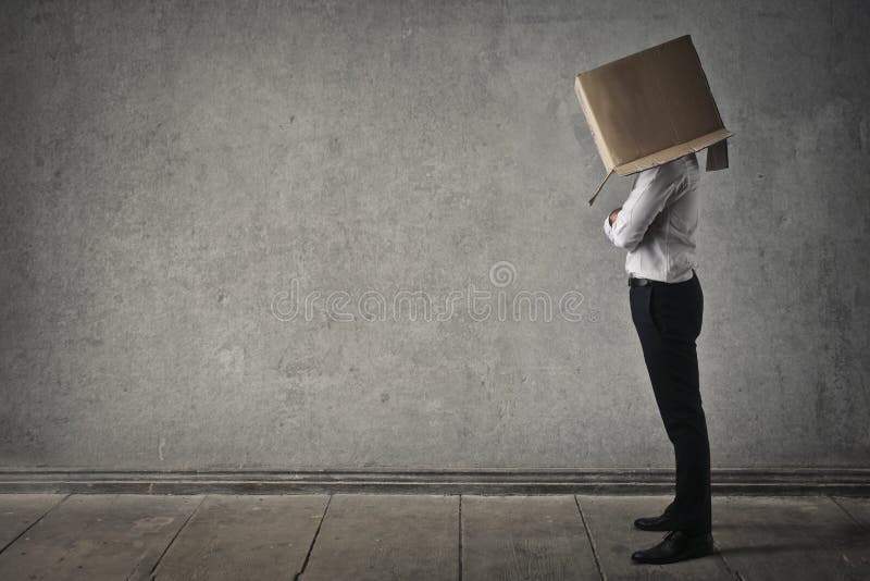 Hidden Man stock photo. Image of house, portrait, isolated - 27176974