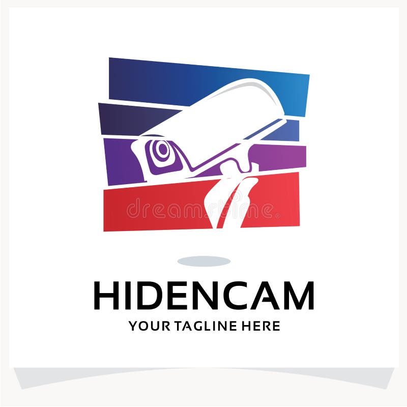 Hidden Camera Logo. CCTV Logo Design Template Inspiration Stock Vector ...
