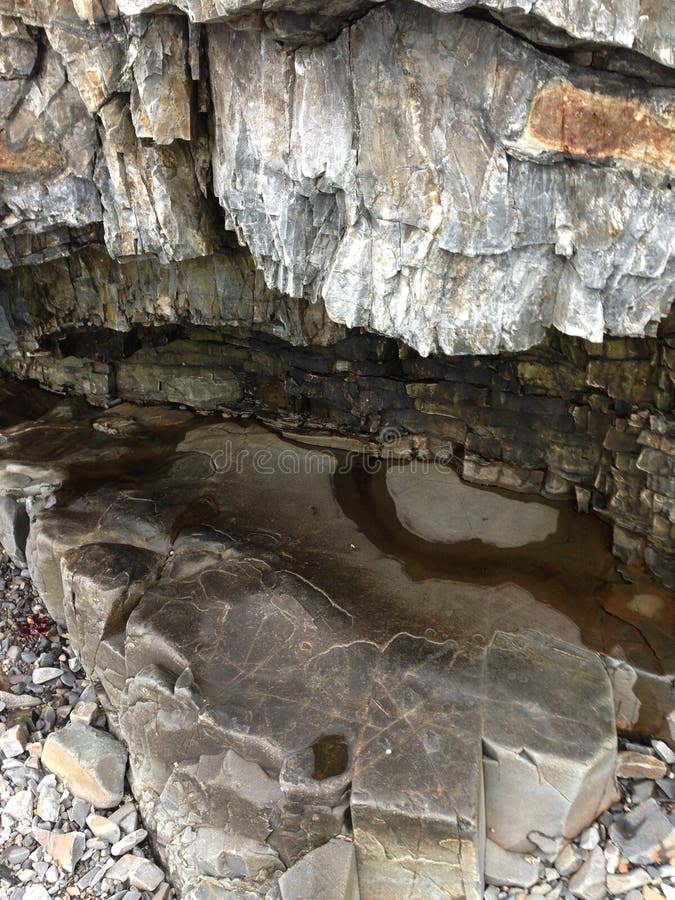 Hidden Cave stock image. Image of island, high, point - 39536809