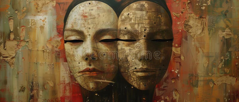 A Hidden Face Behind a Pair of Masks a Portrayal of Complex Identities ...