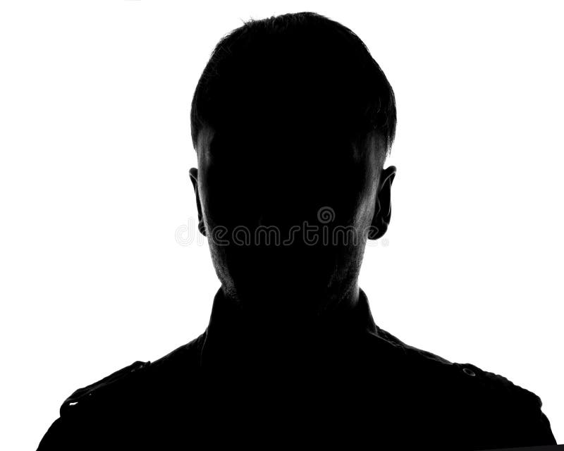 Hidden face stock photo. Image of back, black, dark, business - 79247320