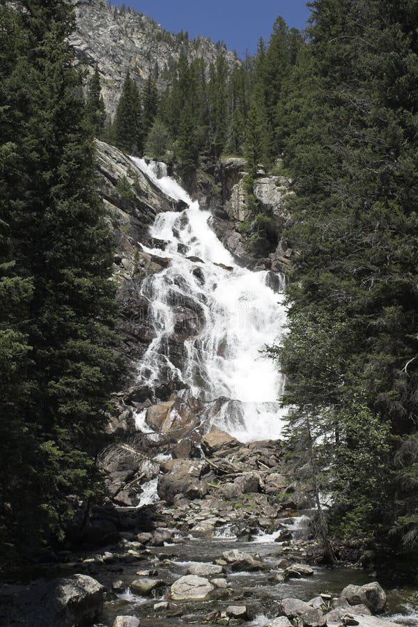 Hidden Falls stock image. Image of destination, tourism - 1067021