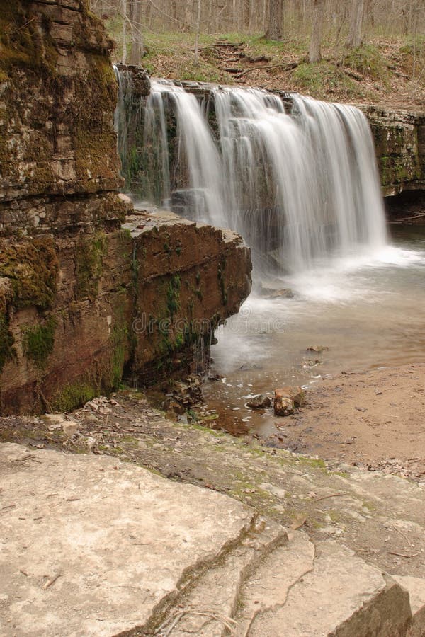 Hidden Falls stock image. Image of state, rock, falls - 2548569