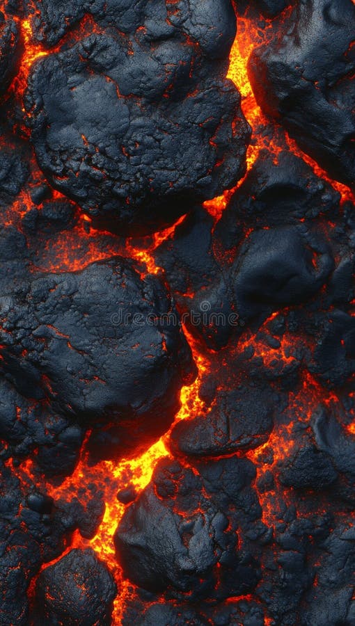 A Hidden Fire Under the Outback Radiates a Deep Red Glow, with Ash and ...