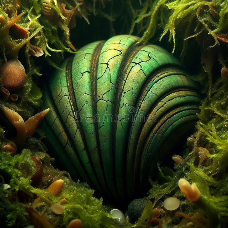 Hidden Grove Shell â€ a Secretive Deep Green with Subtle almost Stock ...