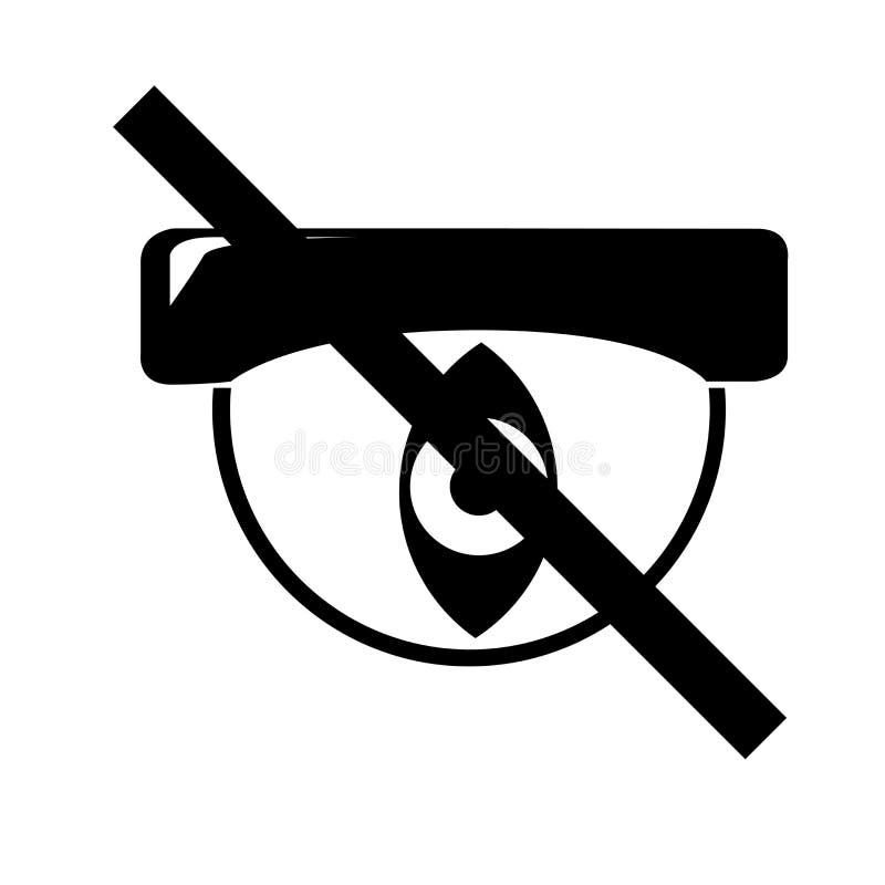 Hidden Icon Vector Sign And Symbol Isolated On White Background, Hidden ...