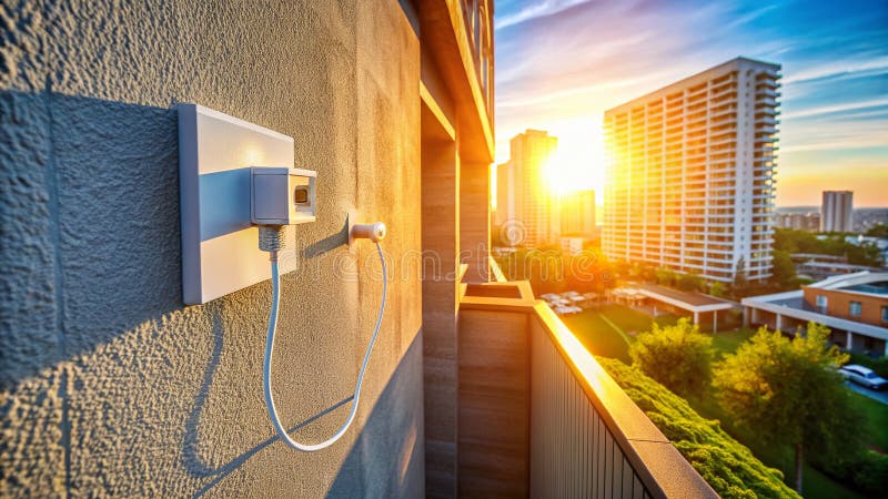 Hidden Infrastructure Revealed Drones Eye View of Network Cable ...