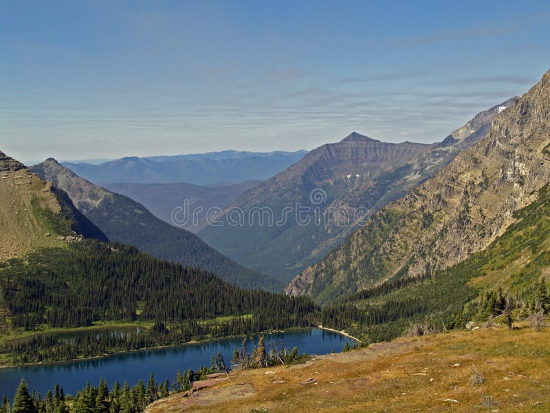 Hidden Lake stock photo. Image of alpine, steep, water - 1107258