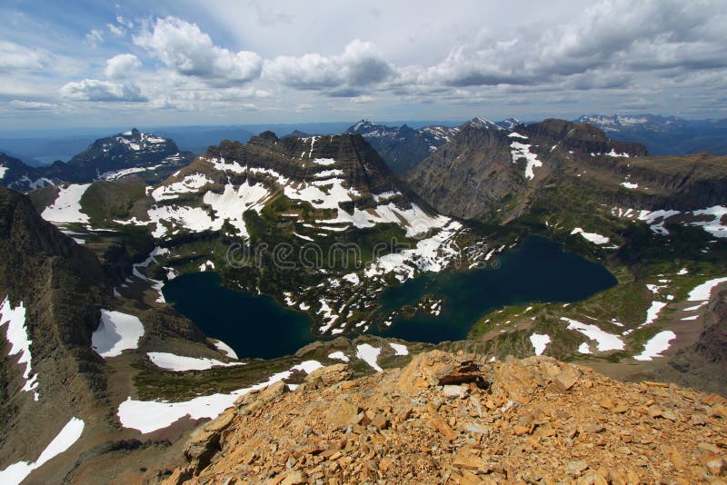 Hidden Lake - Glacier NP stock photo. Image of habitat - 20941806