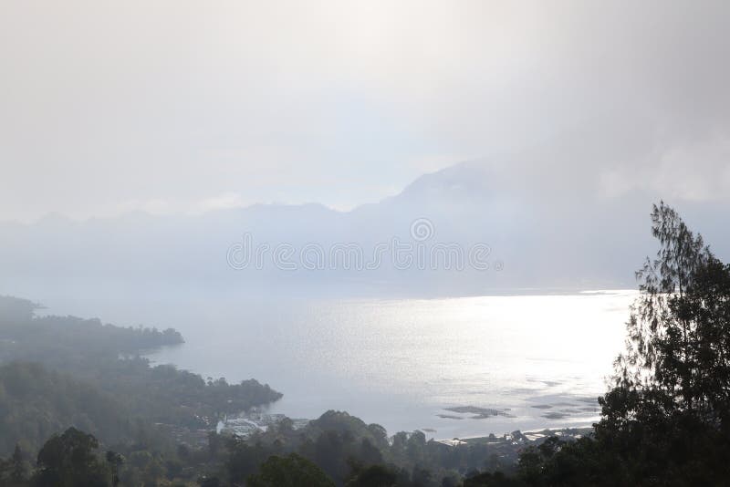 Hidden Lake Mist stock photo. Image of bali, paradise - 200392206