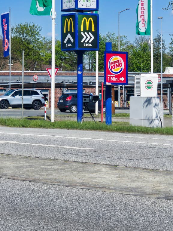 Hidden Mobile Speed Camera in Germany Editorial Image - Image of system ...