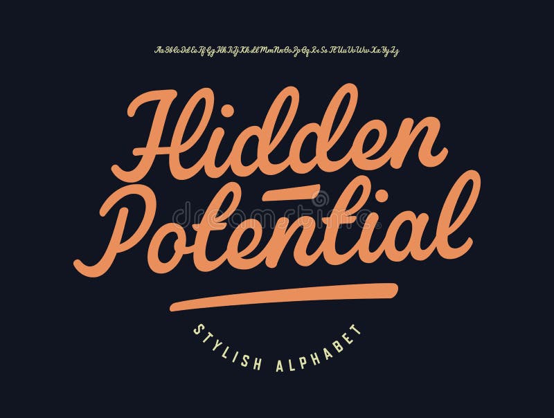 Monoline Font Stock Illustrations – 2,448 Monoline Font Stock ...