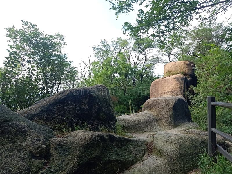 Hidden Rocks, Ansan, Seoul, South Korea Stock Photo - Image of seoul ...