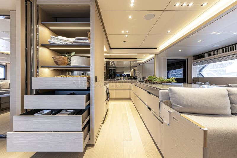 Hidden Storage Solutions To Maintain a Clutter Free Environment Stock ...