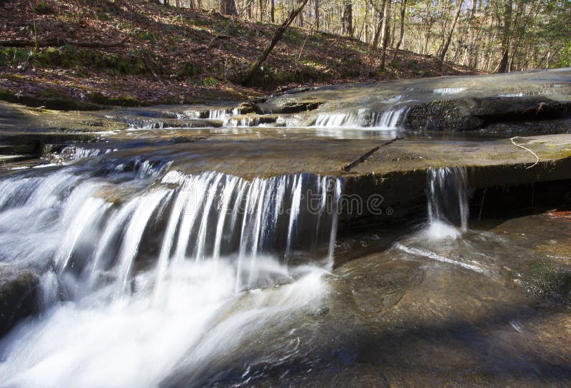 Hidden stream stock photo. Image of carolina, waterfall - 51406128