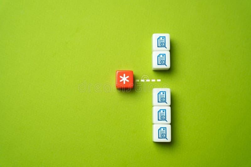 Hidden Terms in the Contract. Removing Asterisk Stock Photo - Image of ...