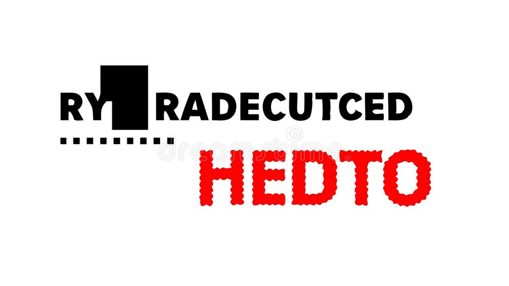 Hidden Text Document: Confidential Information Redaction, Vector Design ...