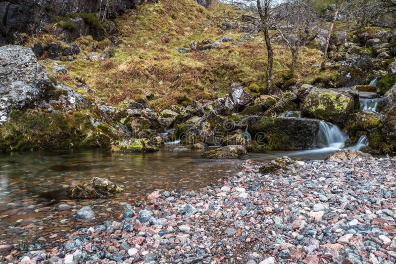 Hidden Valley Scotland stock image. Image of natural - 128350847