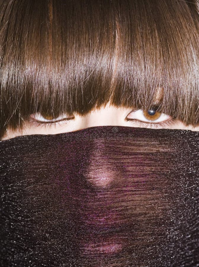 Hidden woman stock image. Image of golden, pose, portrait - 1173009