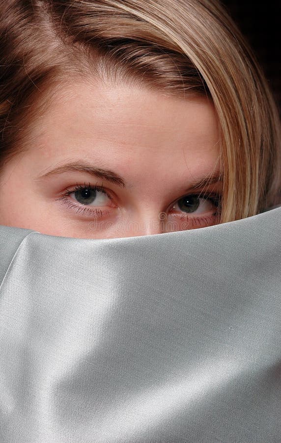 Hidden woman stock image. Image of golden, pose, portrait - 1173009