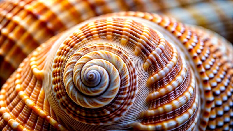 The Hidden Wonders of a Seashell: an Exploration of Texture and Form Machine-generated Stock ...