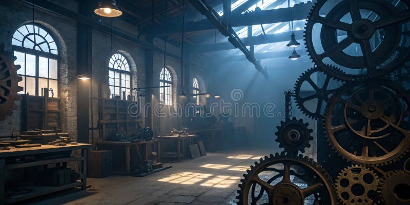 A Hidden Workshop Where Intricate Clockwork Androids are Being ...