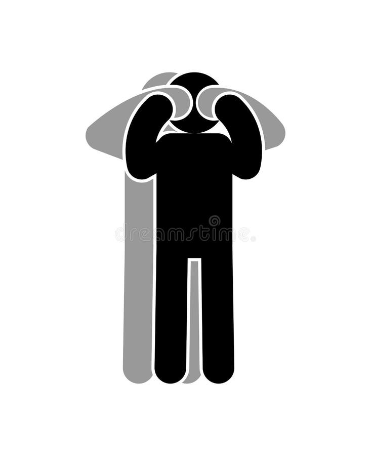 Hide and Seek Sign. Vector Illustration Stock Vector - Illustration of ...