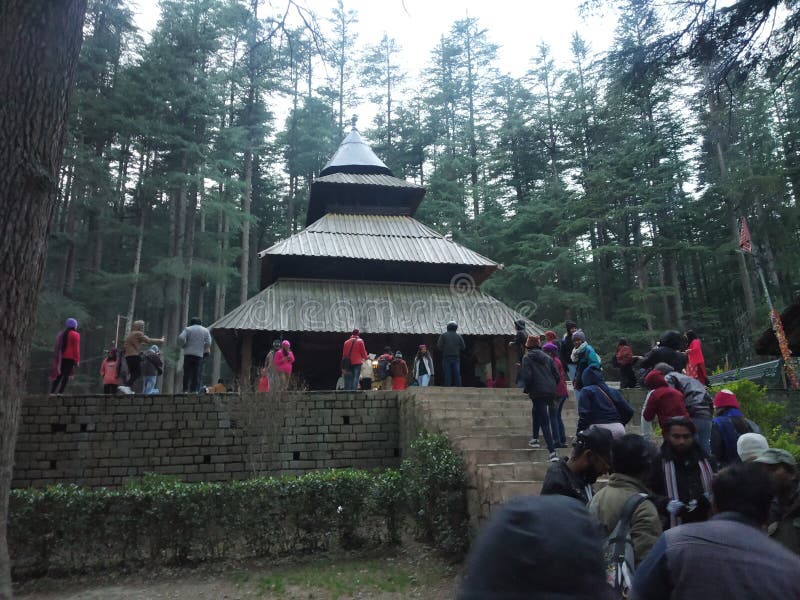 Hidimba Devi Temple editorial stock image. Image of devi - 210794789