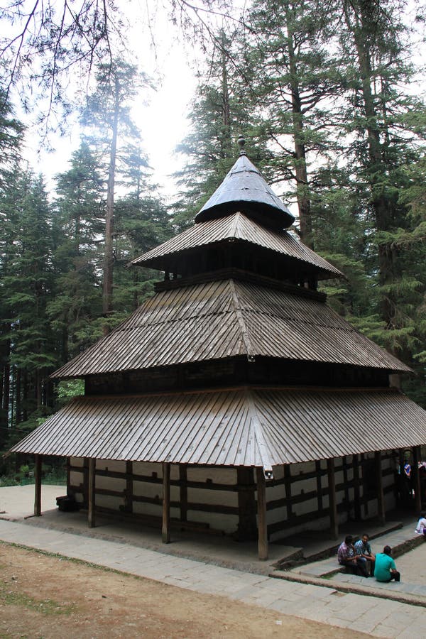 Hidimba Devi Temple editorial photography. Image of himalaya - 97415942