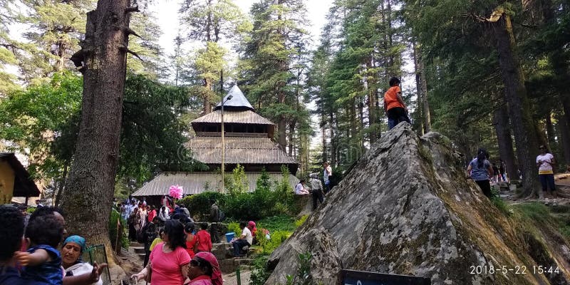 Hidimba temple editorial photography. Image of hidimba - 123473012