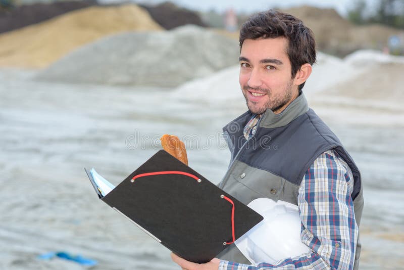 Hiding Bread Behind Folder Stock Photos - Free & Royalty-Free Stock ...