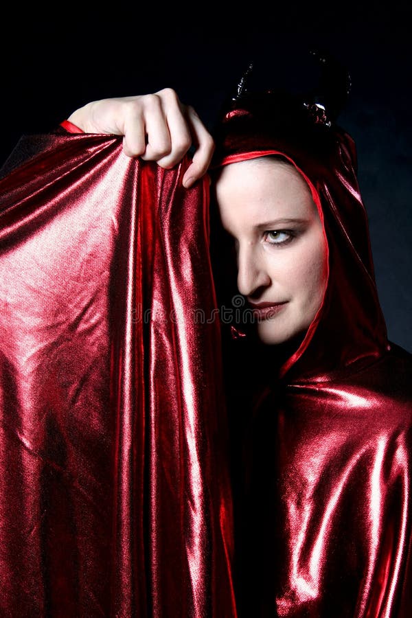 Little Red Riding Hood stock photo. Image of night, fearful - 32210898