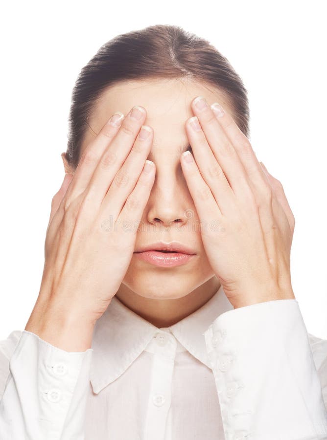 Hiding stock image. Image of alone, female, crying, hide - 36927373