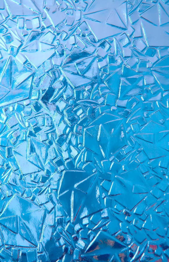 Hielo azul fresco foto de archivo. Imagen de color, brillo - 6685890