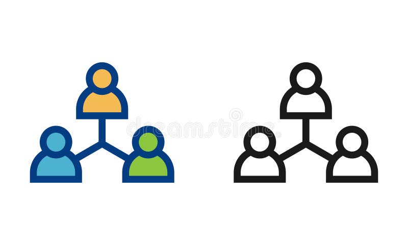 A Hierarchical Network Diagram, it Network Communication Technology ...