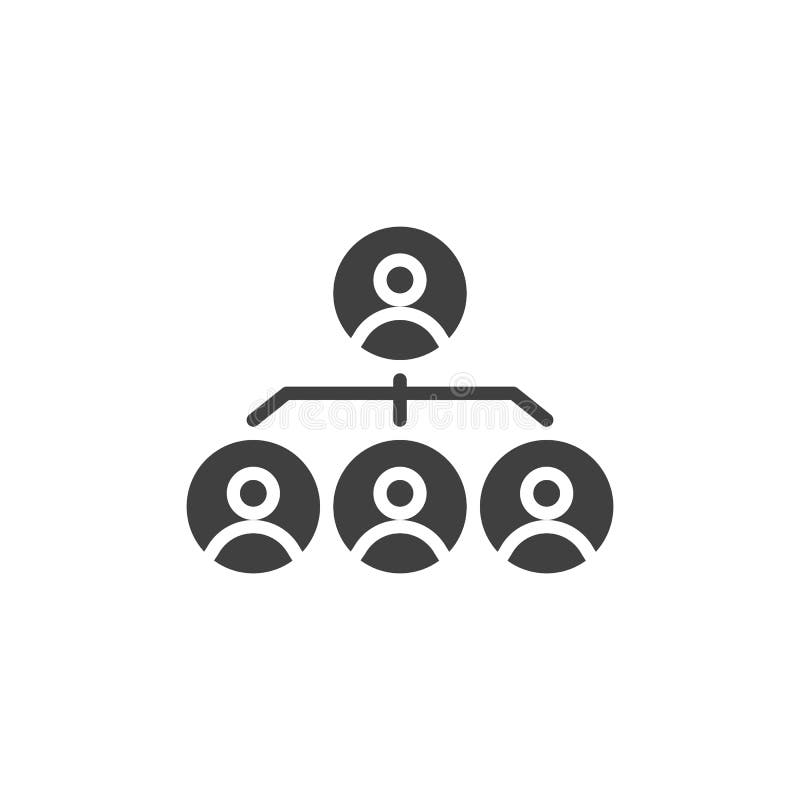 Hierarchical Structure Vector Icon Stock Vector - Illustration of chart ... Hierarchical Structure Vector Icon Stock Vector - Illustration of chart ...