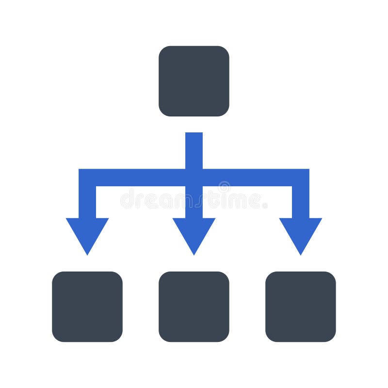 Hierarchy structure icon stock vector. Illustration of icon - 214658365 Hierarchy structure icon stock vector. Illustration of icon - 214658365