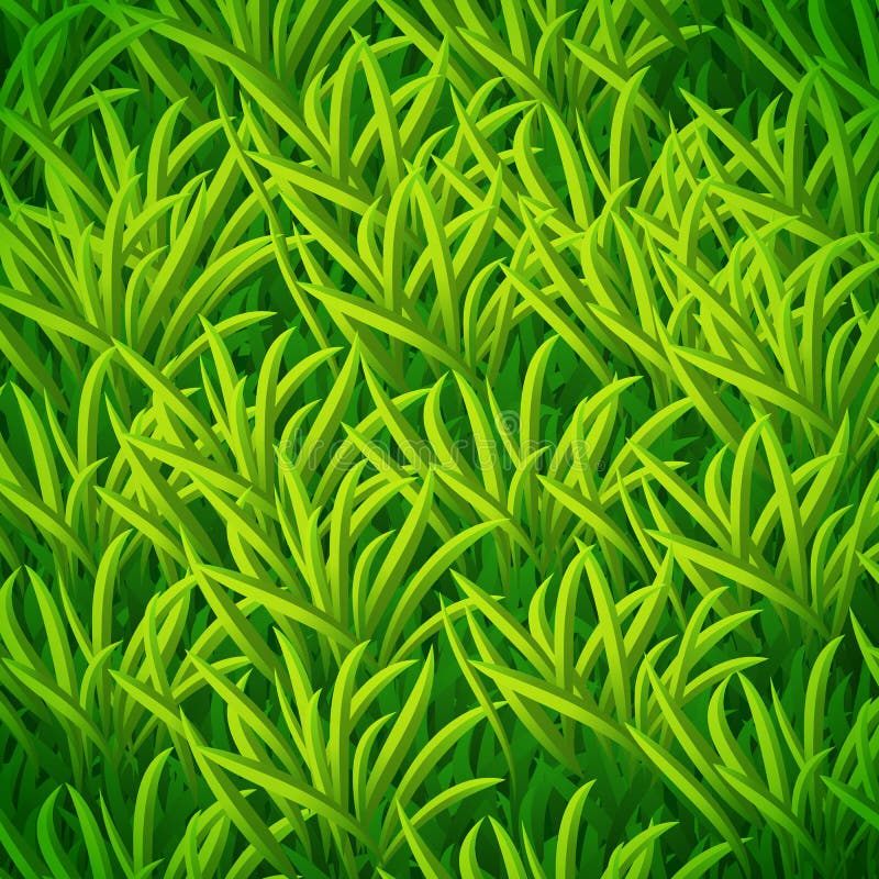 Hierba verde del vector ilustración del vector. Ilustración de flora ...