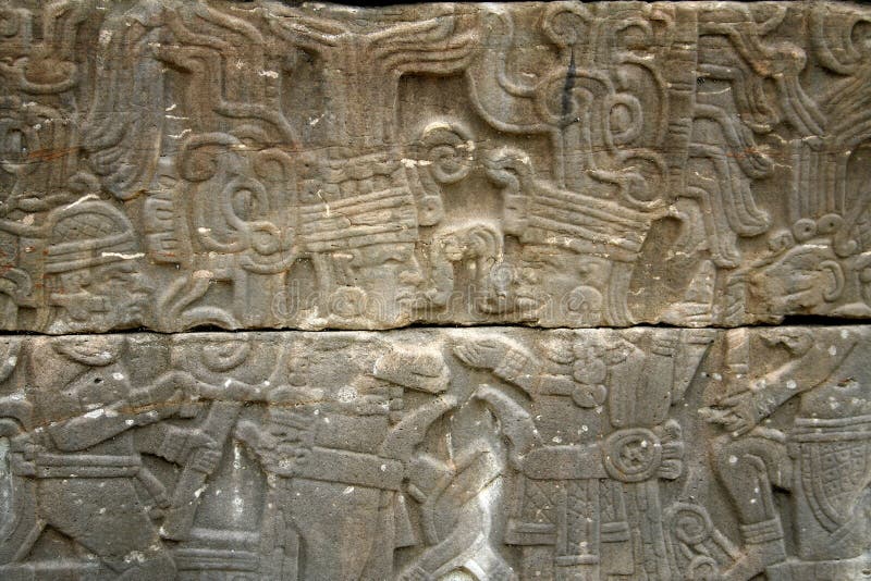 Hieroglyphic at Tajin stock photo. Image of sacred, archeology - 36054938