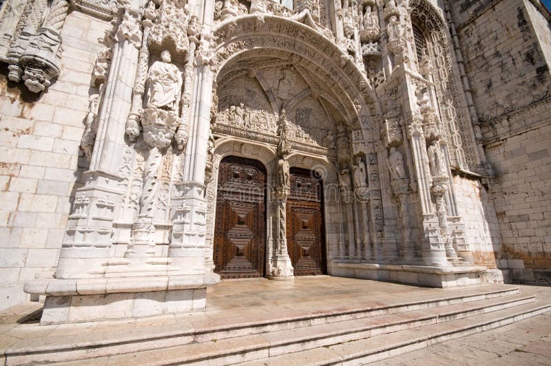 Hieronymites Monastery stock photo. Image of capitol, place - 7583918