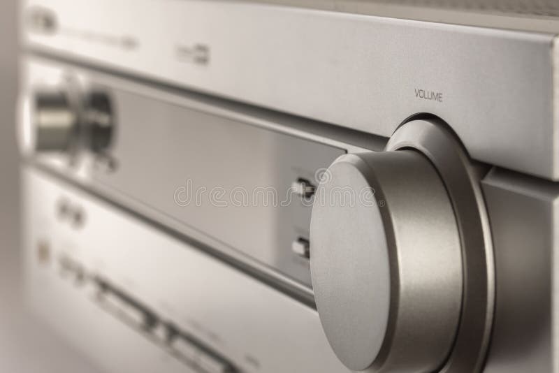 Hifi system amplifier stock photo. Image of compact - 114443712