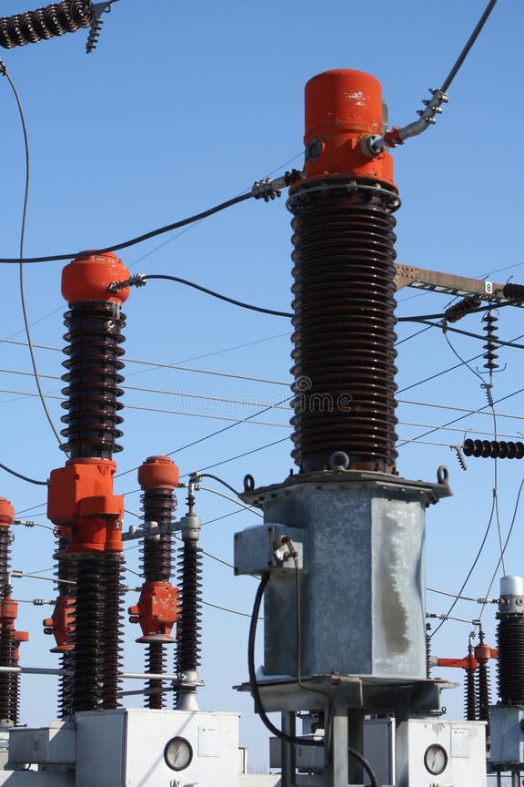Hig voltage isolation stock image. Image of distribution - 3695289