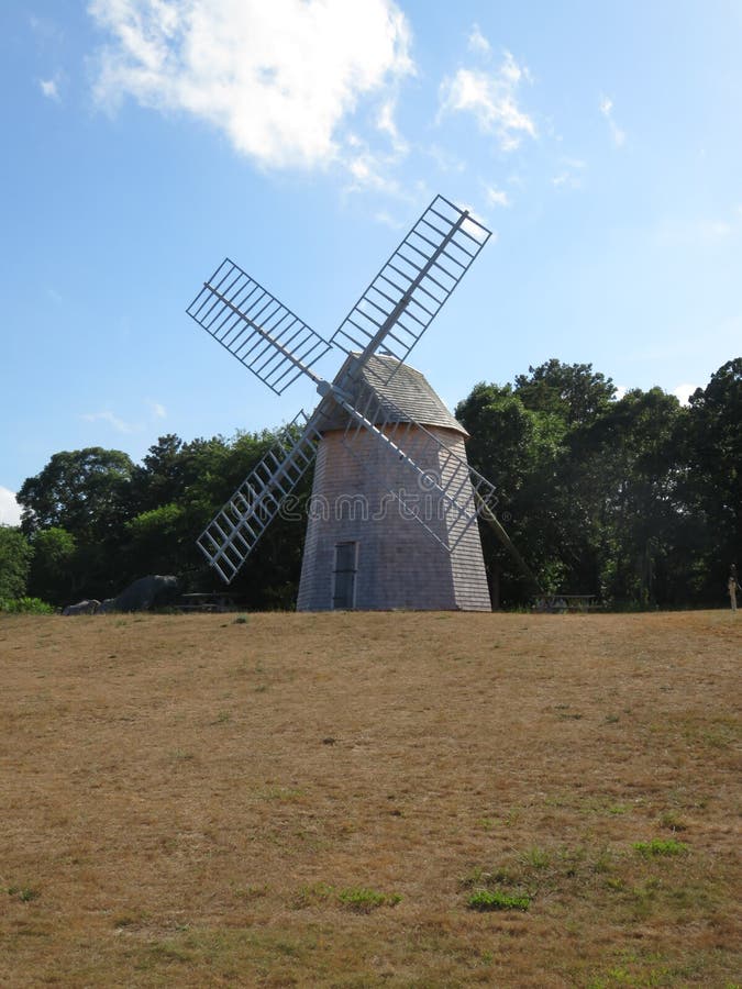 Higgins Farm Windmill stock photo. Image of village - 256370780