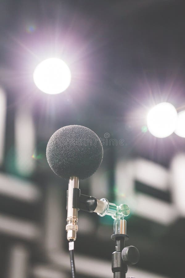 High Accuracy Microphone in Noise Sound Testing Room with LED Light ...