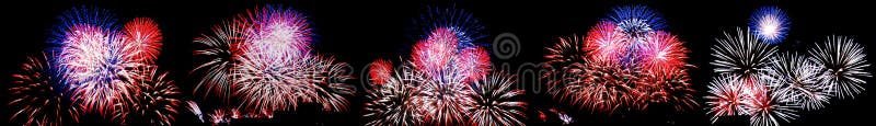 High altitude fireworks stock image. Image of energy - 99509217