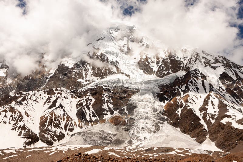High Altitude Himalayan Mountain Landscape. Stock Image - Image of ...