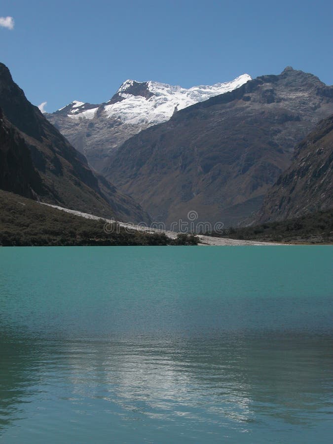 High-altitude lake in Peru stock photo. Image of smooth - 3647162
